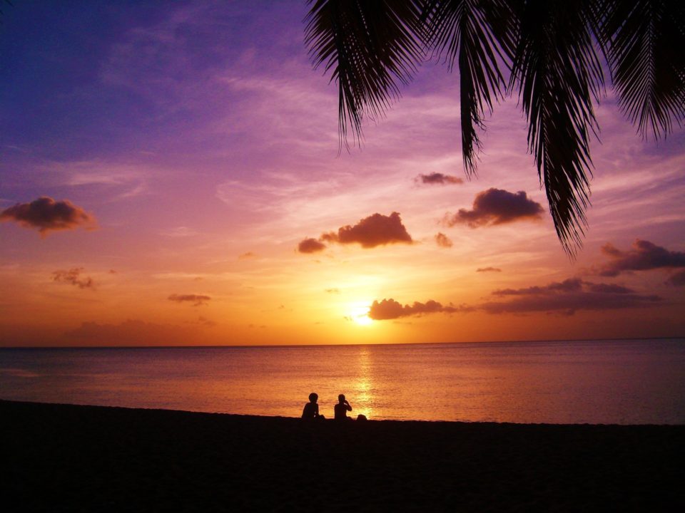 sunset plage guadeloupe - Blog voyage et photos Bien Voyager